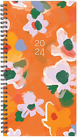 2024 Willow Creek Press WeeklyMonthly Spiral Pocket Planner 6 12 x 4 ...