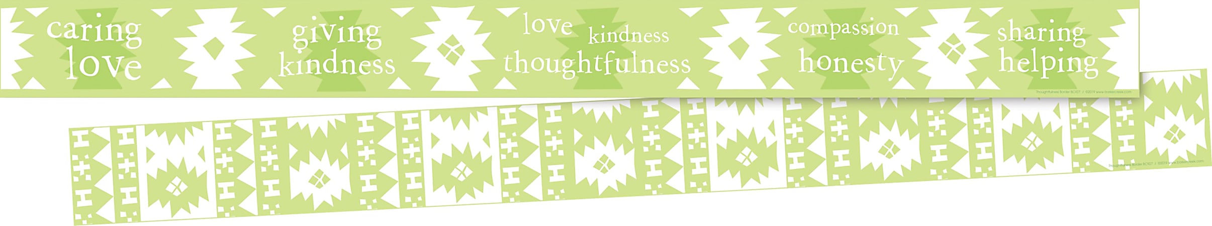 Barker Creek Double Sided Straight Edge Border Strips 3 x 35 Thoughtful ...