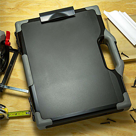Officemate OIC Carry All Clipboard Box 15 12 H x12 12 W x 2 14 D ...