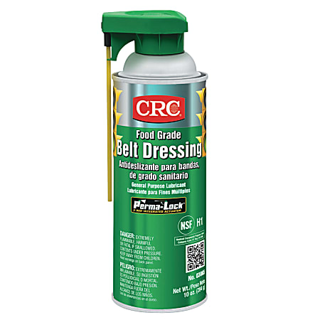 CRC Belt Dressing Lubricant Aerosol Spray 10 Oz Pack of 12 - Office Depot