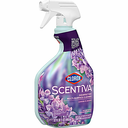 Clorox Scentiva Multi Surface Cleaner Spray Bleach free Spray 32 fl oz ...