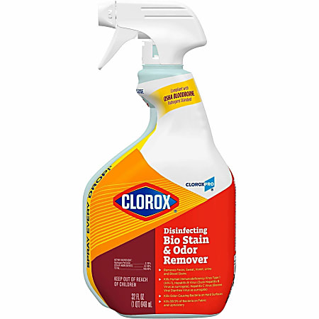 CloroxPro Disinfecting Bio Stain Odor Remover Spray Ready To Use 32 fl ...