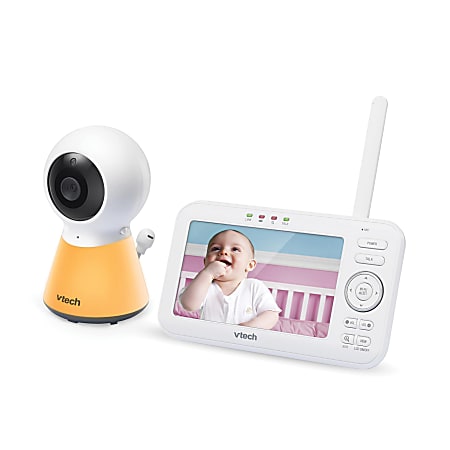 VTech 1080p Video Baby Monitor System With 5 Display And Adaptive Night ...