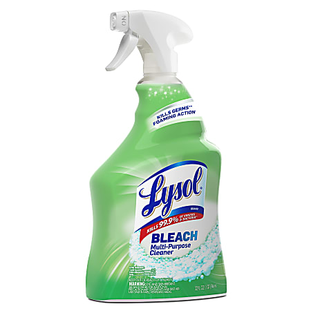 Lysol All Purpose Cleaner With Bleach 32 Oz Bottle - Office Depot