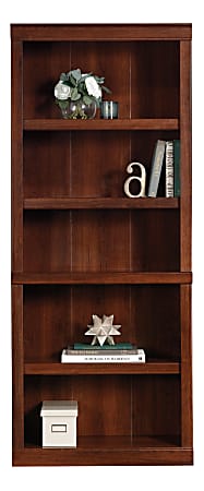 Realspace 72 H 5 Shelf Bookcase Mulled Cherry - Office Depot