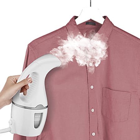 Conair GS2W Portable Garment Steamer White - Office Depot
