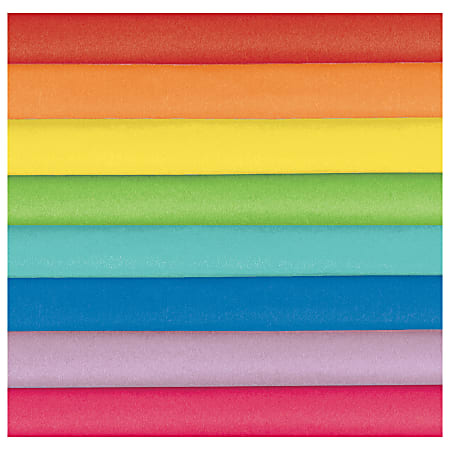 Amscan Gift Tissue Paper, 20" x 20", Assorted Colors, Pack Of 40