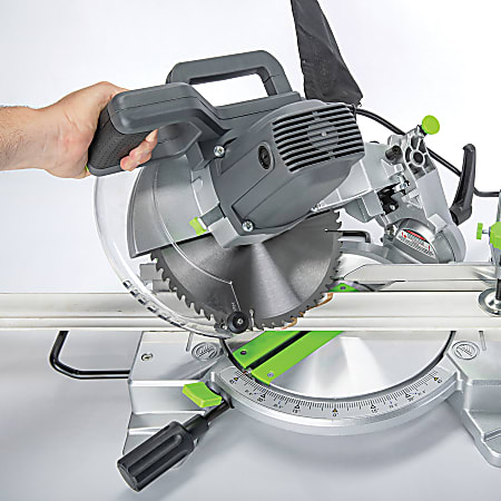 Genesis 15 Amp 10 Compound Miter Saw With Laser Guide And Blade 18 12 x ...