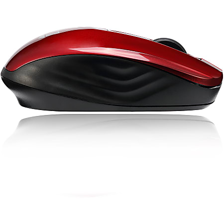 Adesso iMouse S50R Mini Wireless Optical Mouse Red 2MB511 - Office Depot