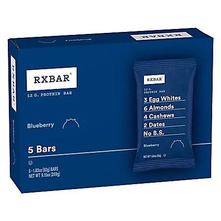 RXBAR Adult Bars Variety Pack 1.83 Oz 15 Bars Per Pack Set Of 3 Packs ...