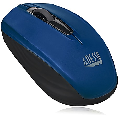 Adesso iMouse S50L Mini Wireless Optical Mouse Blue 2MB512 - Office Depot