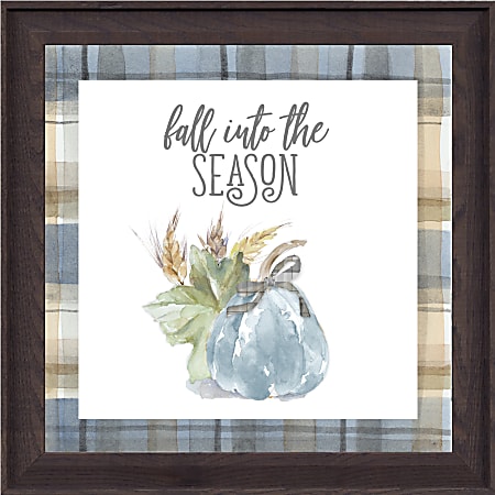 Timeless Frames Harvest Framed Artwork 12 x 12 Fall Into The Season ...