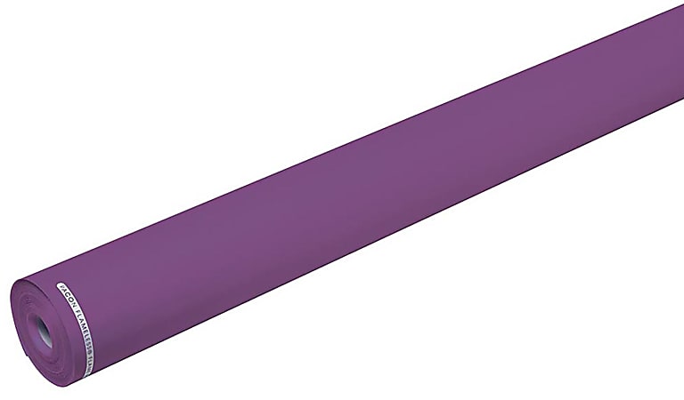 Pacon Flameless Flame Retardant Paper 48 x 100 Grape - Office Depot