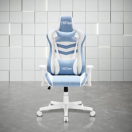 Techni Sport Pastel Series Ergonomic Faux Leather Computer Gaming Chair ...