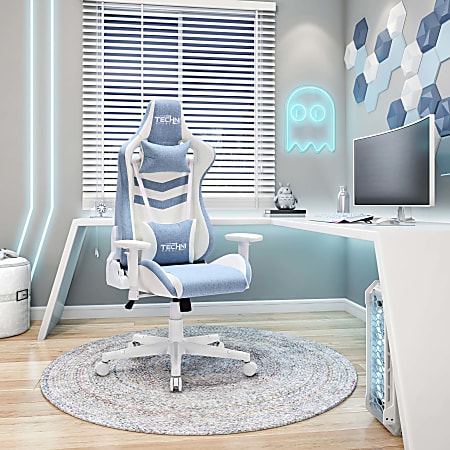 Techni Sport Pastel Series Ergonomic Faux Leather Computer Gaming Chair ...