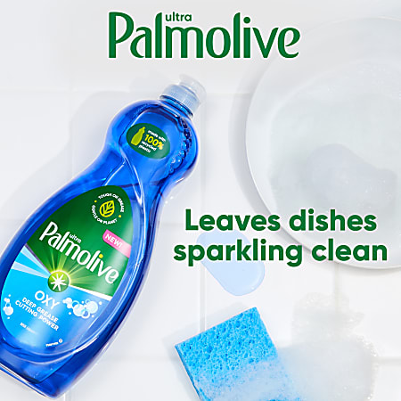 Palmolive Ultra Dish Soap Oxy Degreaser Concentrate 20 Oz Blue Carton ...