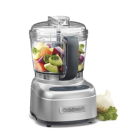 Cuisinart Elemental Collection 4 Cup ChopperGrinder Silver - Office Depot