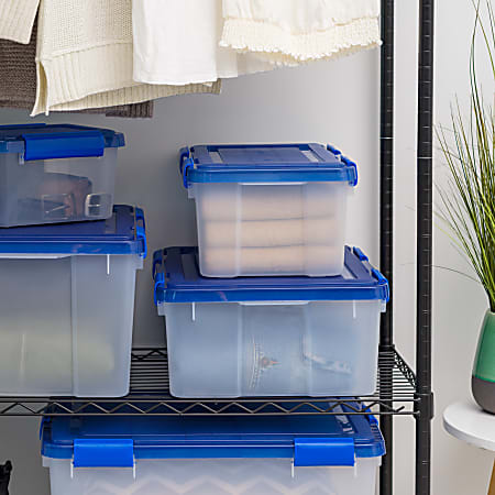 Iris Ultimate Weatherpro Storage Boxes 17 12 L x 16 316 W x 10 14 H 19 ...