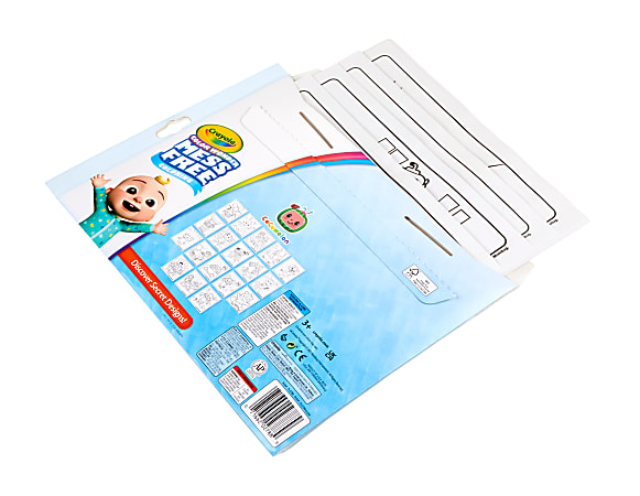 mess free coloring cocomelon