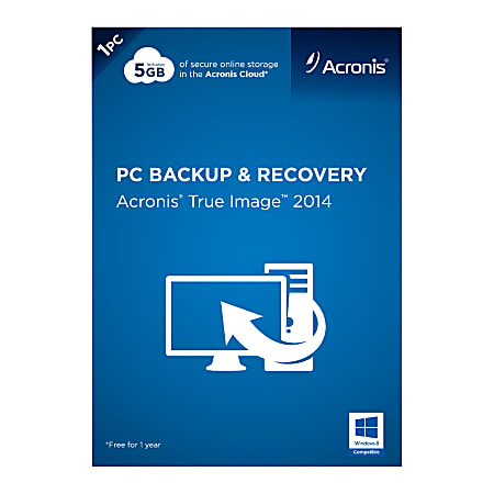 Acronis True Image 2014 Traditional Disc - Office Depot