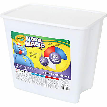 Crayola Model Magic 2 Lb Bucket Of 4 Assorted Colors - Office Depot