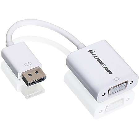 IOGEAR DisplayPort to VGA Adapter Cable 7.28 - Office Depot