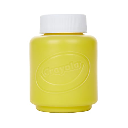 Crayola Washable Paint 2 Oz Yellow Bundle Of 12 Paint Pots - Office Depot