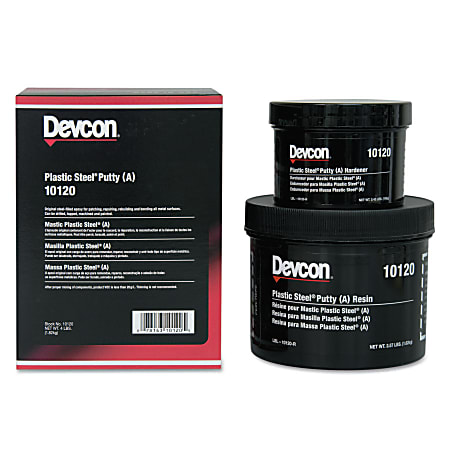Devcon Plastic Steel Putty A 4 lb Kit - Office Depot