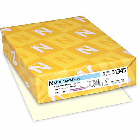Classic Crest Premium Stationary Resume Printer Paper Letter Size 8 12 ...