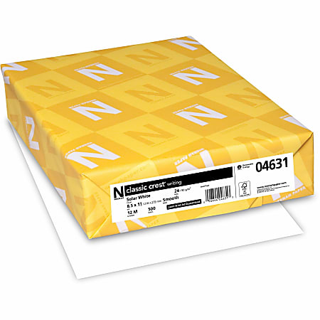 Classic Crest Premium Stationary Resume Printer Paper Letter Size 8 12 ...