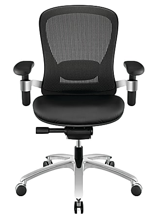 Realspace PRO 5000 Series Mesh Mid Back Chair Black - Office Depot