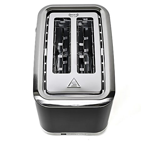 Culinary Chef 2 Slice Touch Screen Toaster with 6 Shade Settings Black ...