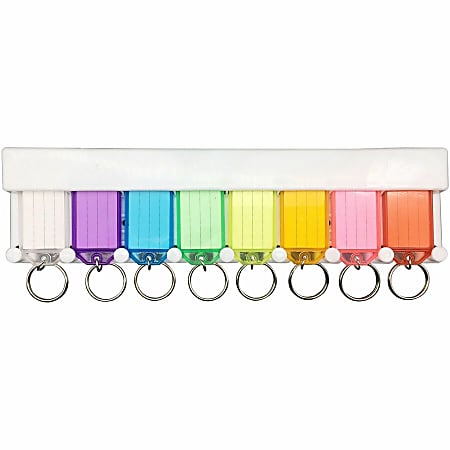 Sparco Wall Mount Key Rack 8 x Key Tag 2.80 H x 10.50 W x 0.50 L ...
