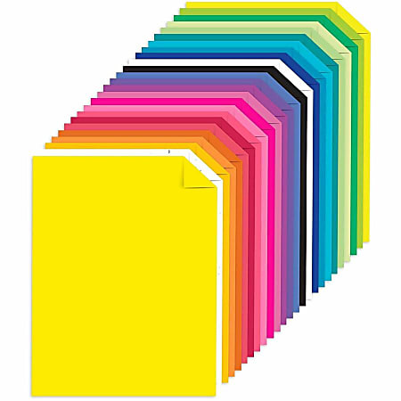 Astrobrights Smooth Multi Use Printer Copy Paper Assorted Colors Letter ...