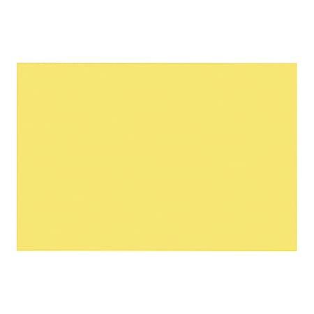 Prang Construction Paper Medium Weight 12 x 18 Yellow 50 Sheets Per ...
