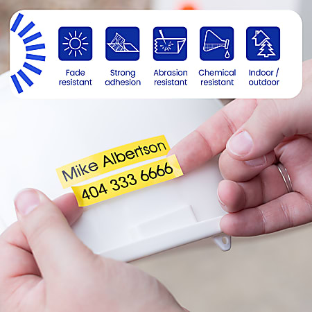 Brother P Touch TzeS951 Strong Adhesive Laminated 1in x 26.2ft 24mm x ...