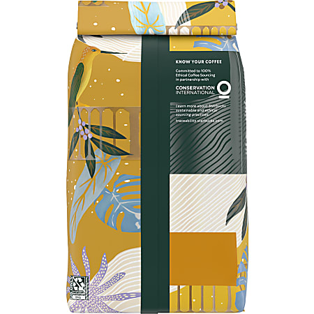 Starbucks Veranda Ground Roast Coffee Premium Blonde 16 oz 1 lb Bag 1 ...