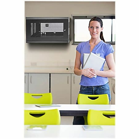 Tripp Lite SRW9U SmartRack 9U Wall Mount Rack Enclosure Cabinet ...