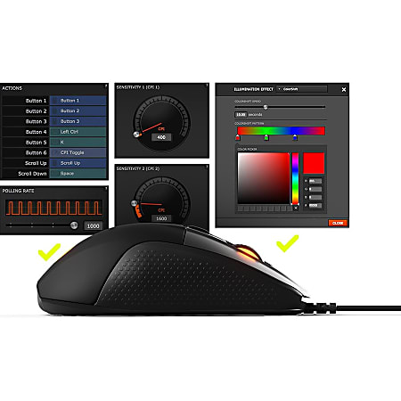 steelseries mouse rival 710