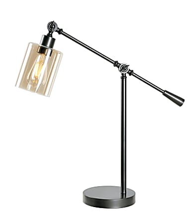 Kenroy Home Thornton LED Desk Lamp 24 316 H Warm Bronze - Office Depot