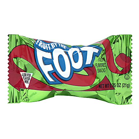 Fruit By The Foot Fruit Snacks Assorted Flavors 0.75 Oz Box Of 36 ...
