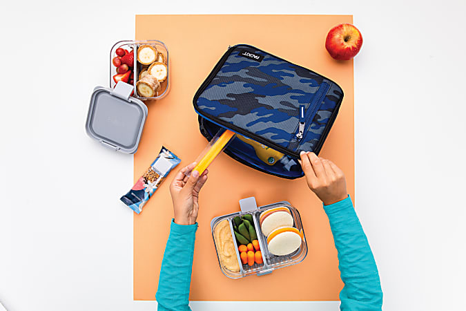 PackIt Freezable Classic Lunch Box 2 34 H x 10 14 W x 8 12 D Sporty ...