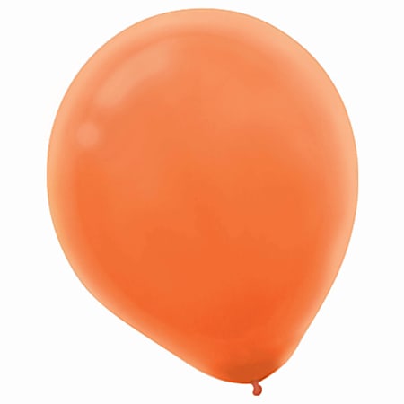 Amscan Latex Balloons 12 Orange Peel 15 Balloons Per Pack Set Of 4 ...