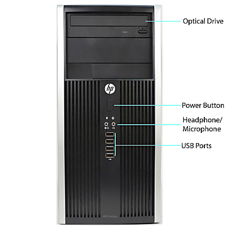 HP Pro 6300 Refurbished Desktop PC 3rd Gen Intel Core i5 8GB Memory ...