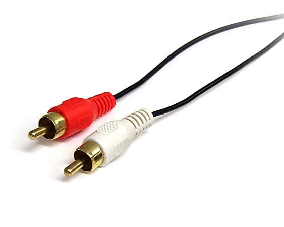 StarTech.com Stereo Audio cable RCA M mini phone stereo 3.5 mm M 0.91 m ...