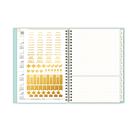 2025 Day Designer WeeklyMonthly Planning Calendar 5 78 x 8 58 Mint ...