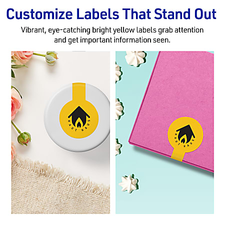Avery Print To The Edge Labels With Sure Feed Technology 94116 BYP40 ...