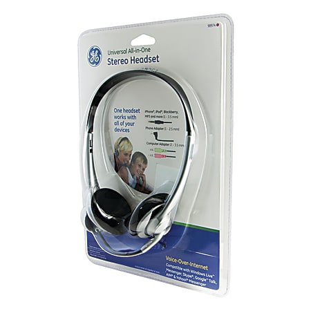 GE VoIP All In One Stereo Headset - Office Depot