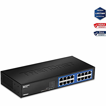 TRENDnet TEG S16DG Gigabit GREENnet Switch - Office Depot