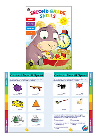 Thinking Kids Second Grade Skills Workbook Grade 2 - Office Depot